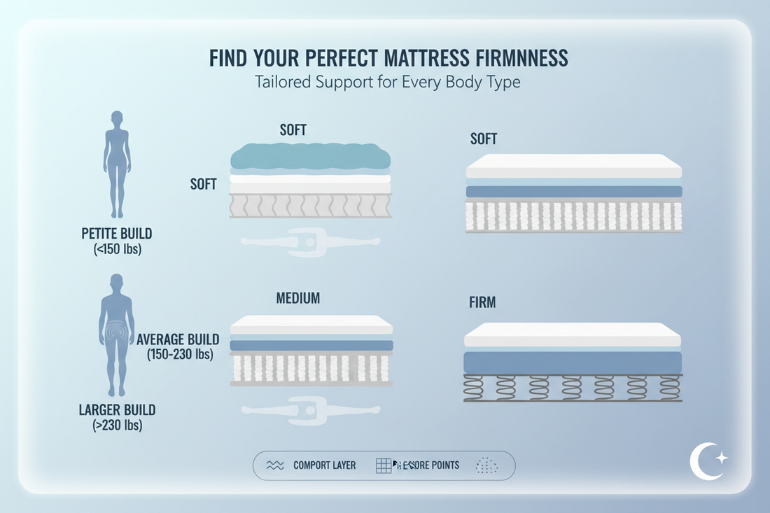Choose the Right Mattress for Your Body Type & Weight – House of Sleep