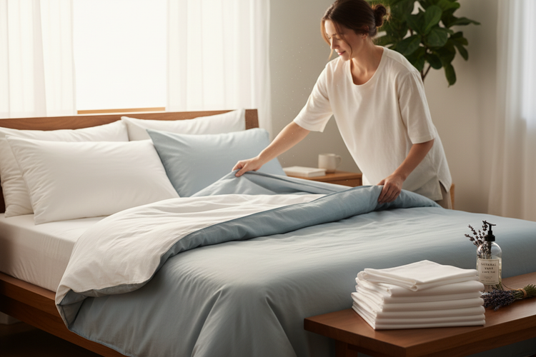 How to Clean and Care for Bedding | Better Sleep Hygiene Guide – House ...